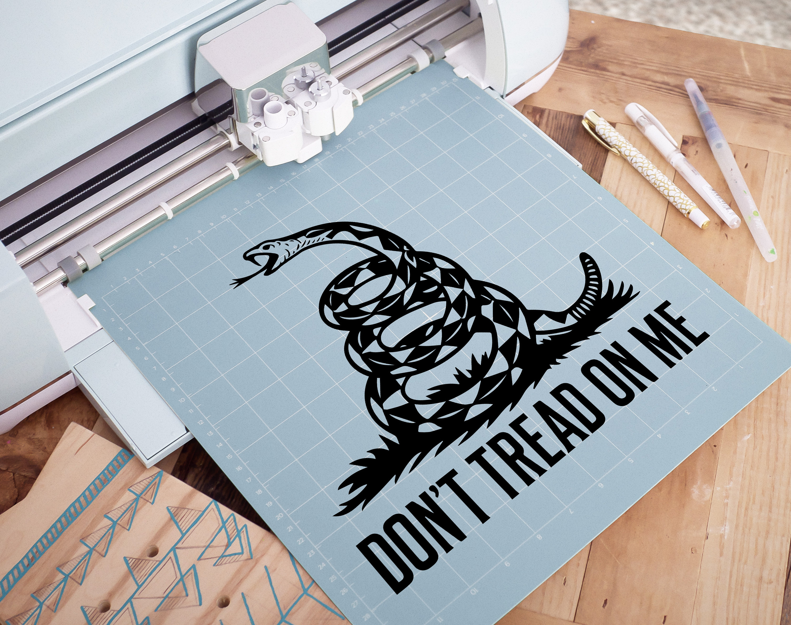 Don't Tread on Me Snake Gadsden Flag Files | Rattlesnake Vector ...