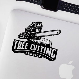 9 Professional Tree Cutting Service Logo Design - Chainsaw- SVG, PNG ...