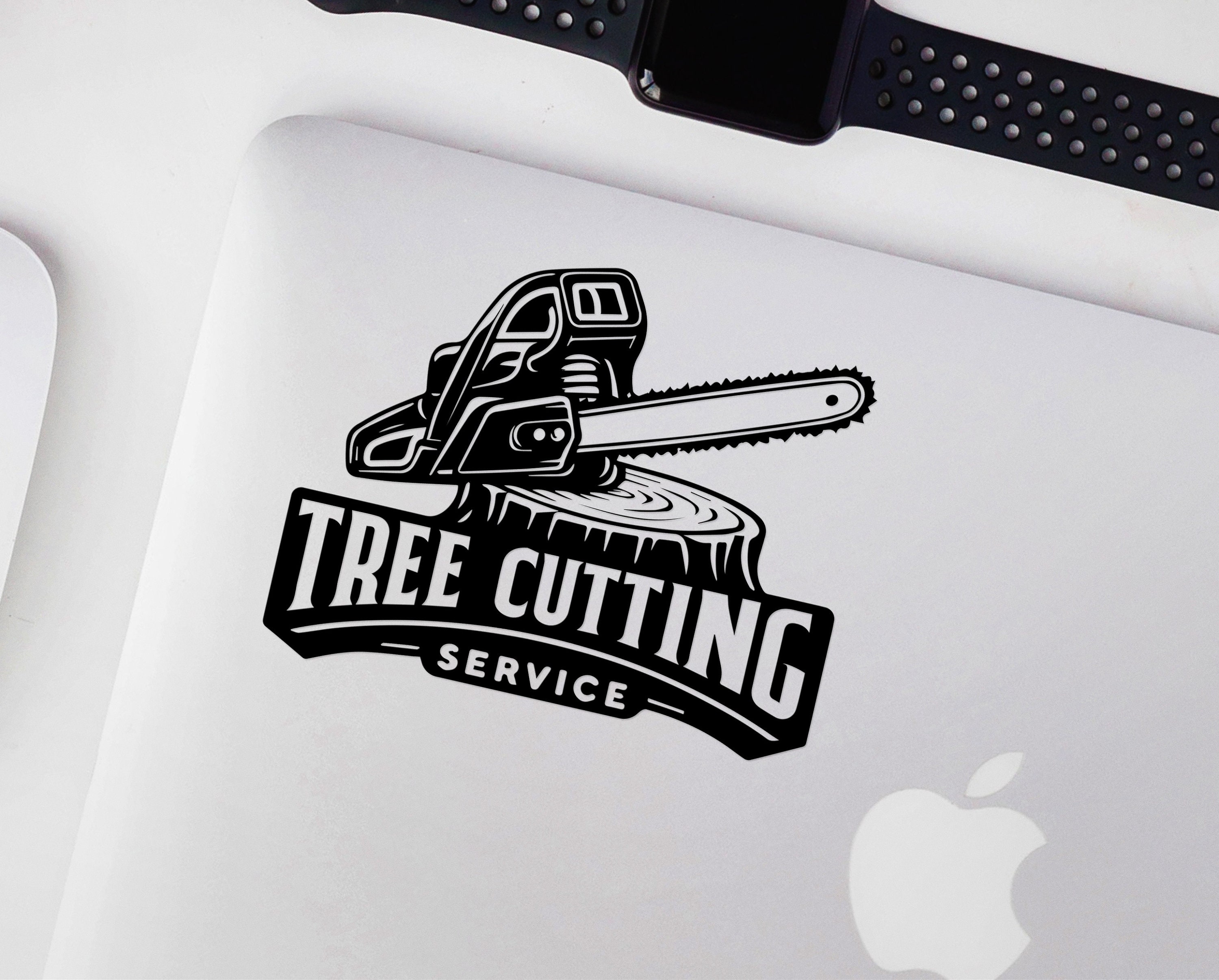 9 Professional Tree Cutting Service Logo Design - Chainsaw- SVG, PNG ...