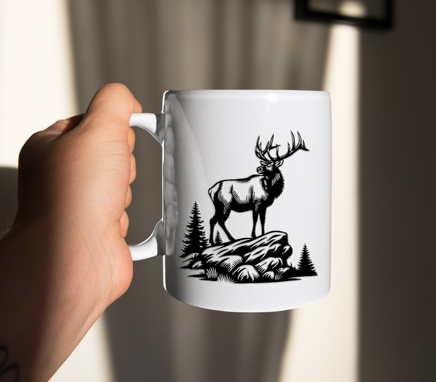 10 Elk Boulder Vector Graphics for DIY Crafts and Projects | Elk ...