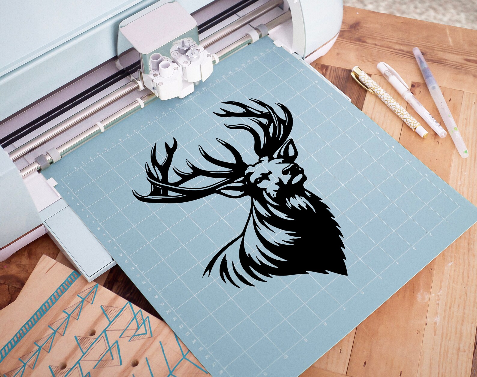 20 Dear Head SVG | Buck Svg, Hunting Svg, Dear Svg, Dear Silhouette ...