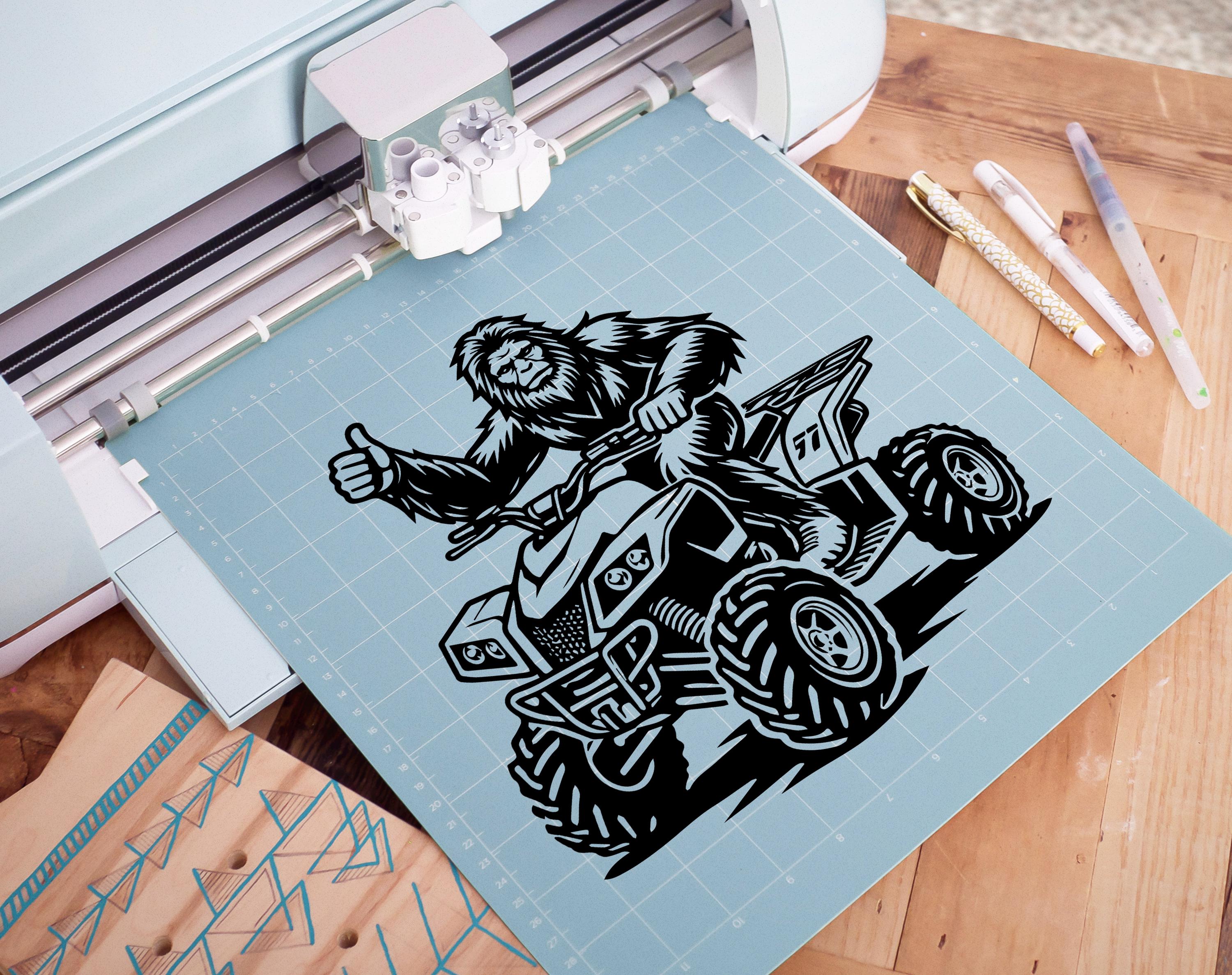 Bigfoot ATV Premium SVG | Atv Laser File | off Road Vehicle Svg | 4 ...