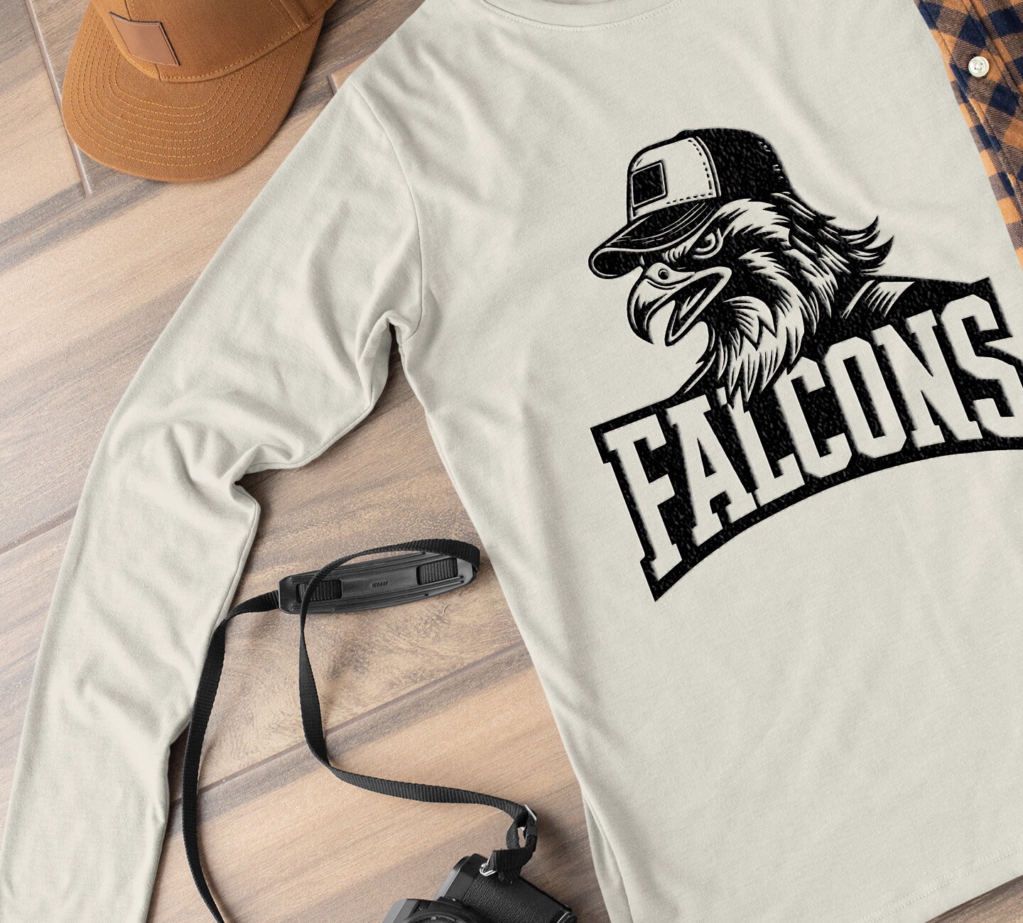 Falcon Baseball Logo SVG, PNG, Dxf, Ai File | Cool Falcon Bird Trucker ...