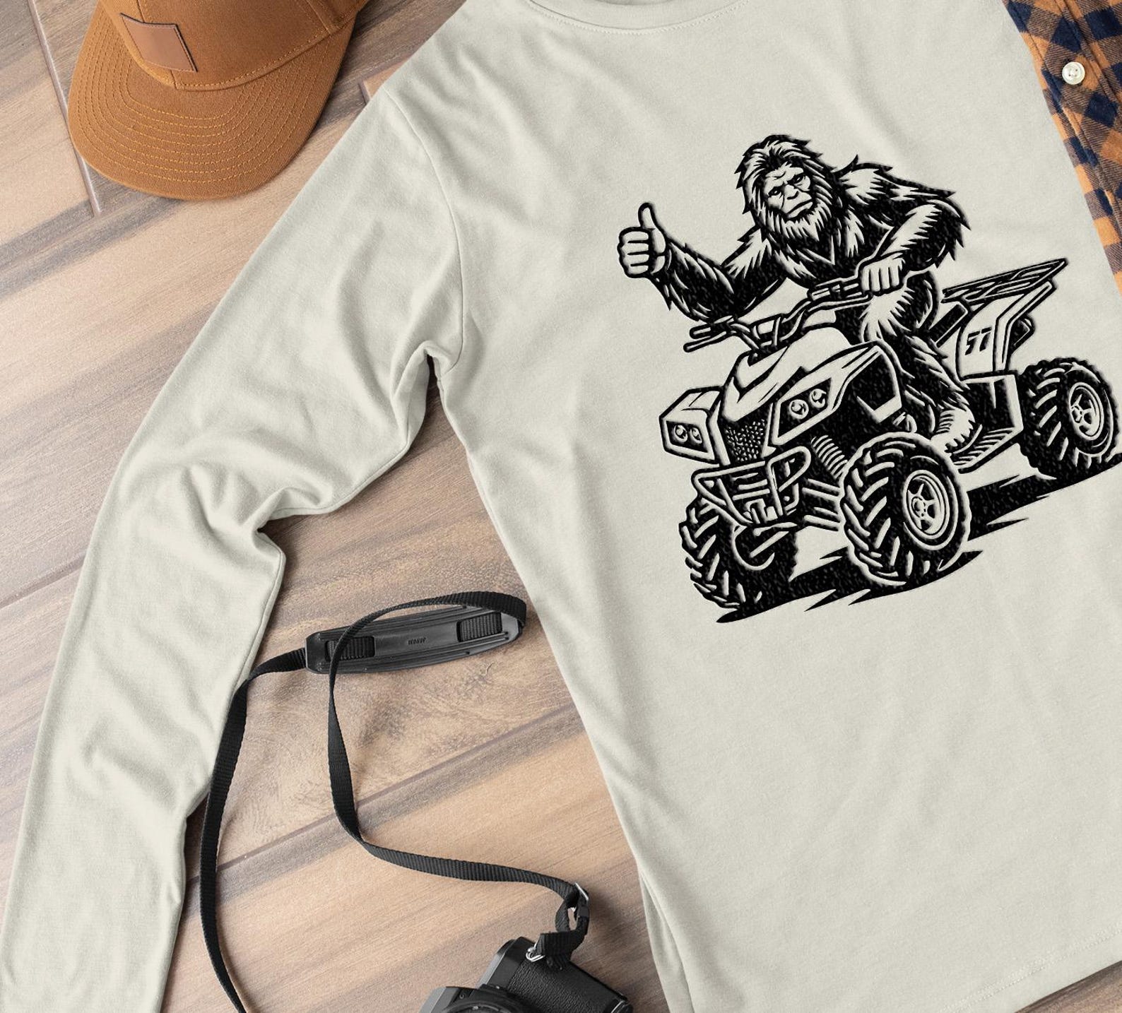 Bigfoot ATV Premium SVG | Atv Laser File | off Road Vehicle Svg | 4 ...