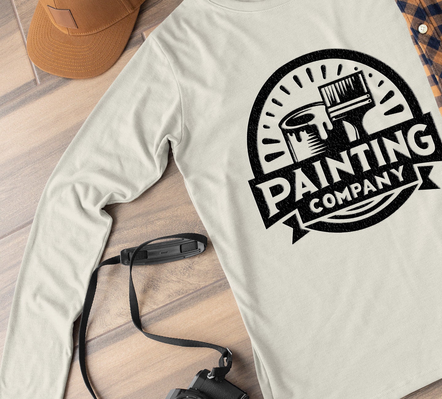 9 Professional Painting Company Logo Design - SVG, PNG, Dxf, AI Files ...