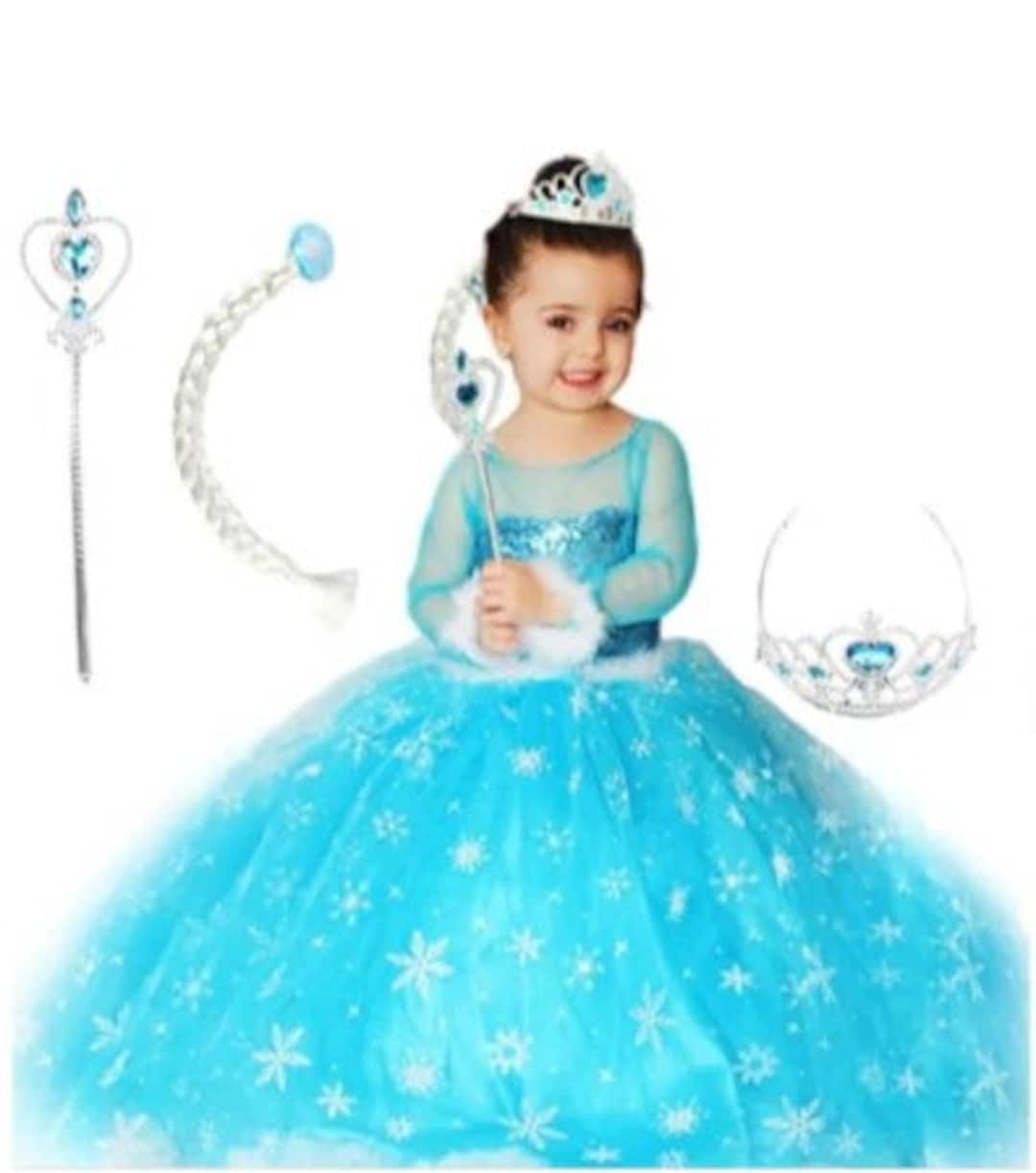 Cosplay Elsa Dress Elsa Toddler Elsa Baby Girl Birthday - Etsy