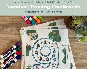Number Tracing Practice, Numbers Flashcard, Counting Printable, Writing ...