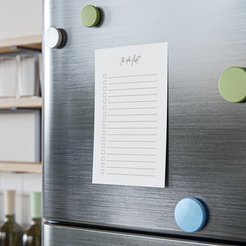 Daily to Do List Sticky Notes Minimalist to Do List Notepad Daily ...