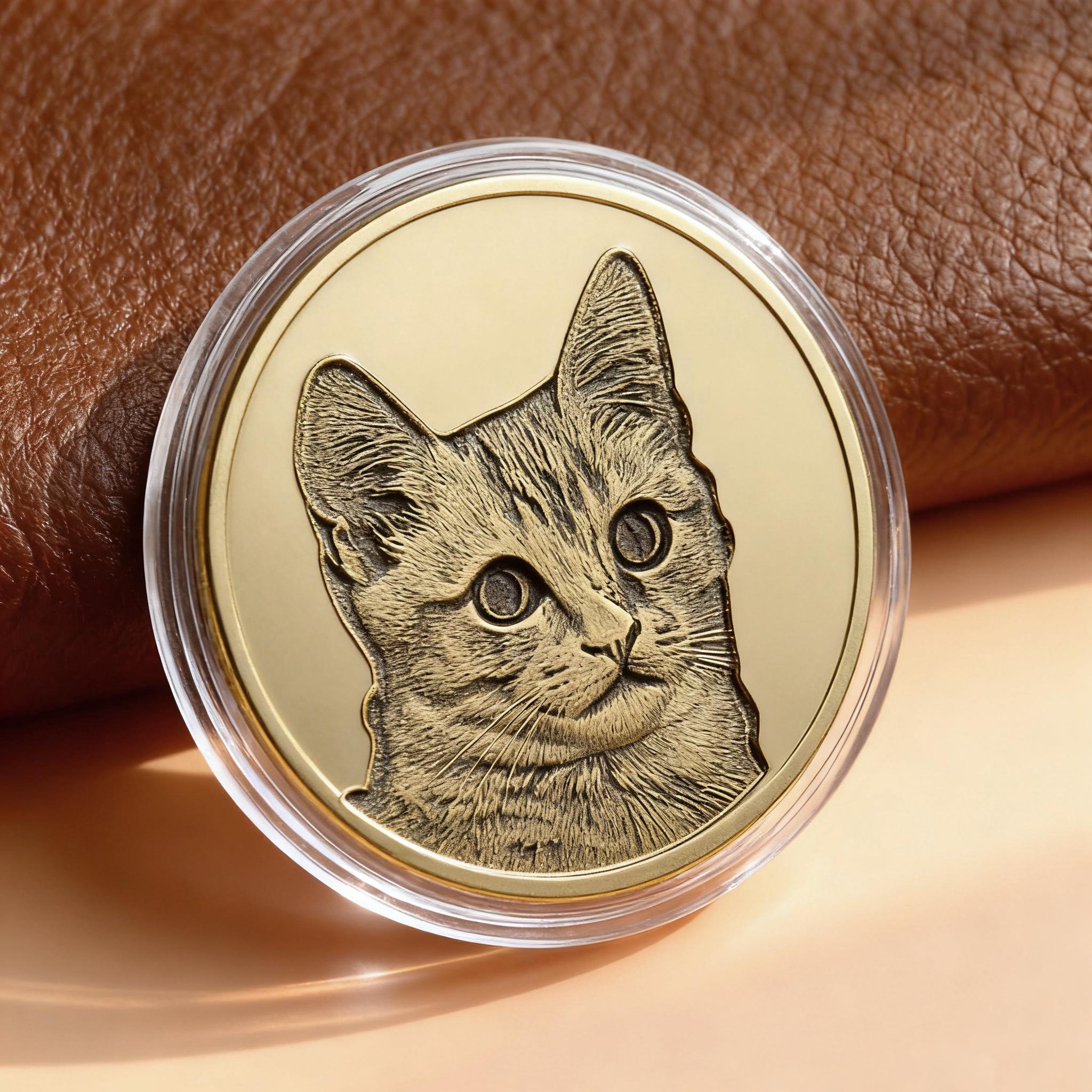 Custom Pet Brass Challenge Coin From Photo, Pet Memorial Brass Coin ...