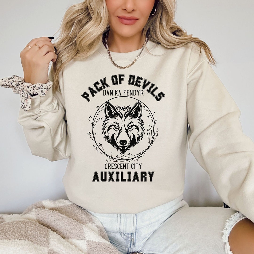 Crescent City Shirt, Danika Fendyr Sweatshirt, Pack of Devils Hoodie ...