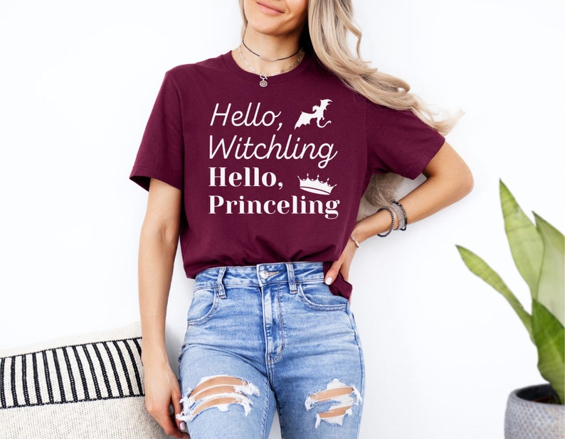 Hello Princeling Hello Witchling Shirt, Throne of Glass Shirt, Sarah J ...