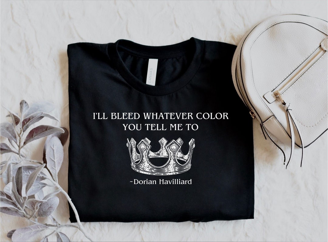 Dorian Havilliard Shirt, Throne of Glass Shirt, SJM Merch, Manon ...