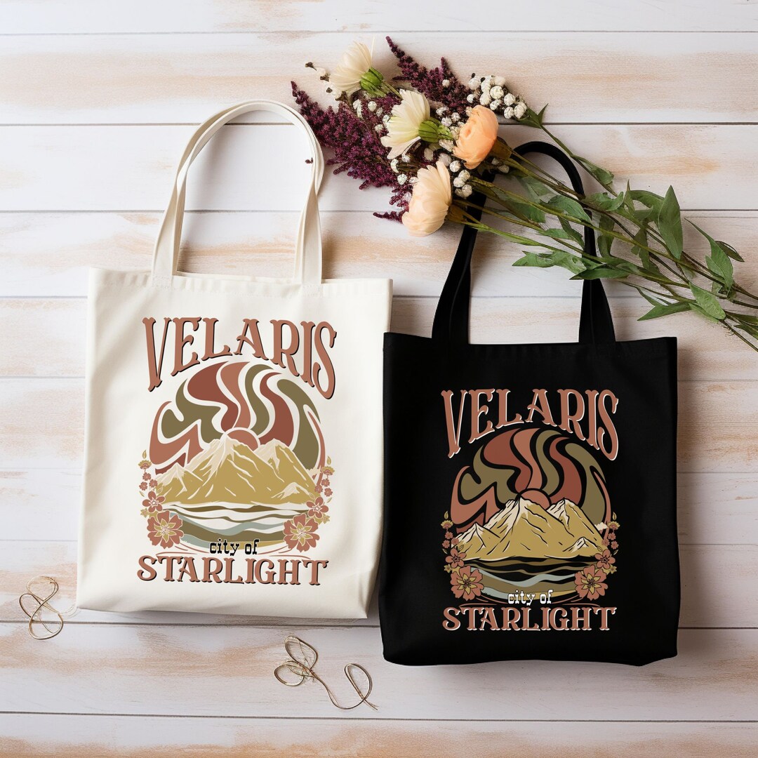 Velaris City of Starlight Retro Tote Bag, ACOTAR, the Night Court ...