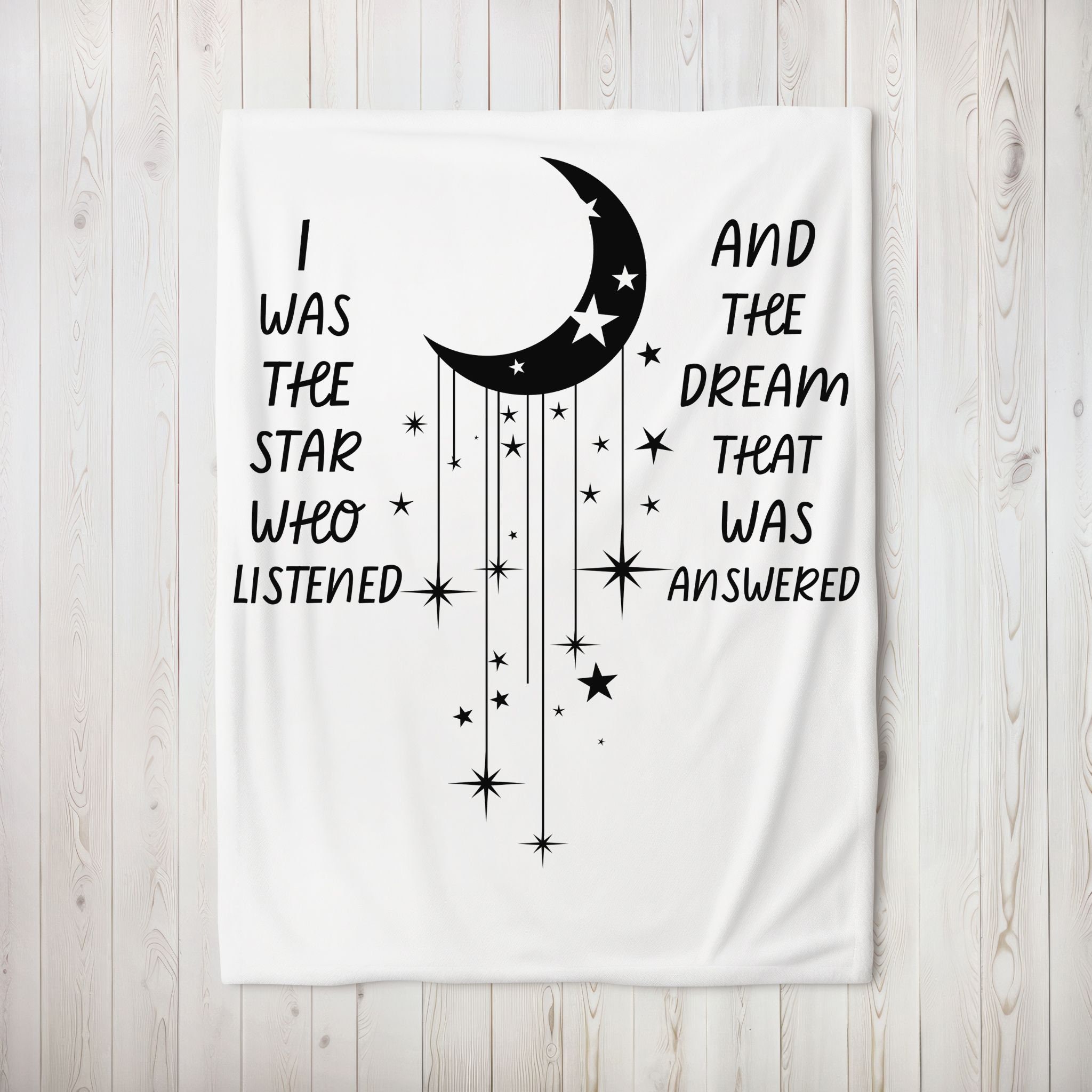 To the Stars Who Listen Bodysuit, ACOTAR Blanket, Sarah J Maas Merch ...