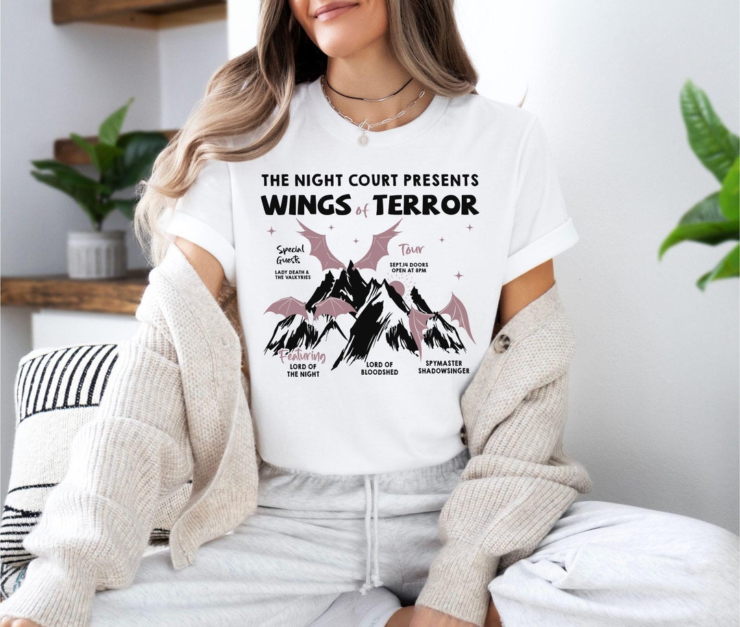 The Bat Boys Wings of Terror Tour Shirt, Wingspan Matters Tshirt ...