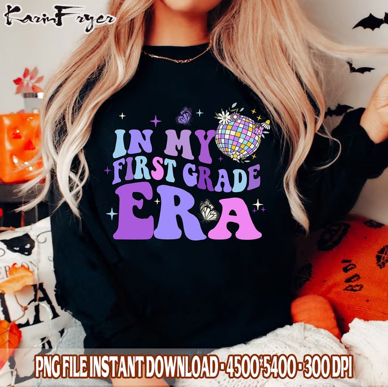 In My Teacher Era PNG Bundle, Teacher Era Png, 1st Grade Era Png ...