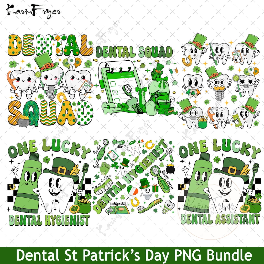 25+ Dentist St Patricks Day Png,st. Patrick's Day Dental PNG, Dental ...