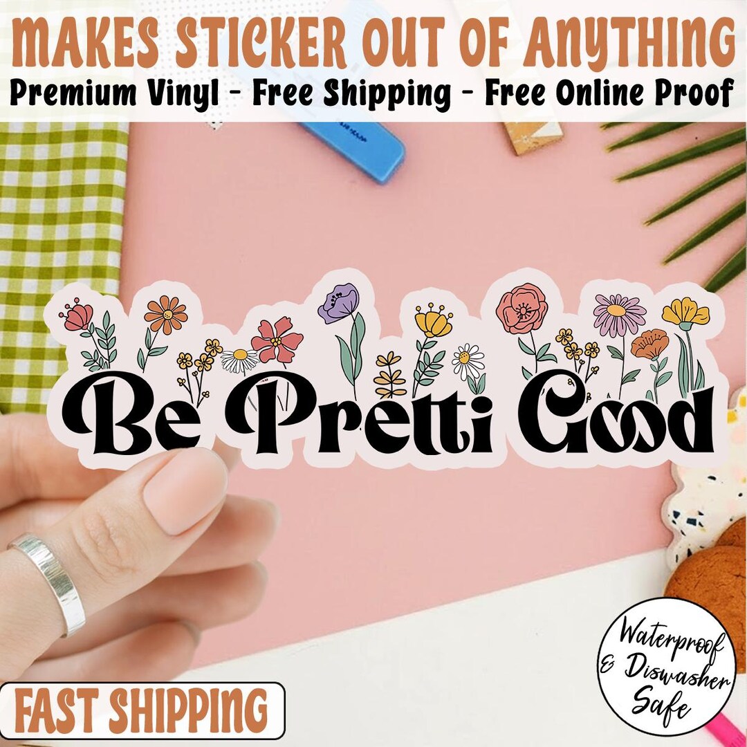 Be Pretti Good Sticker, Justice for Alex Jeffrey Pretti Vinyl Decal ...