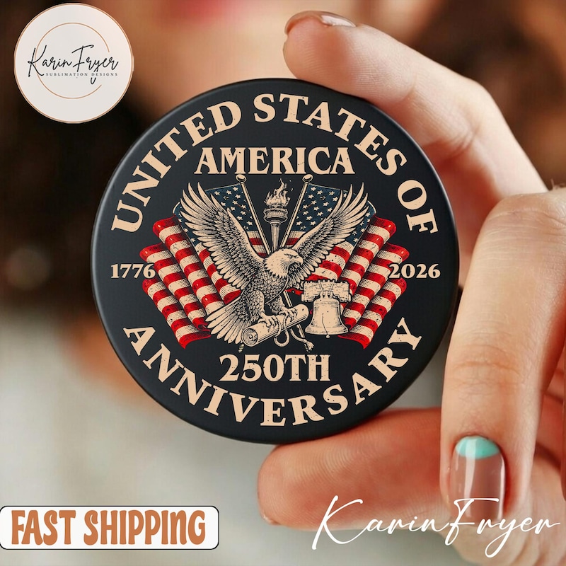 America 250 Lapel Pin - Etsy