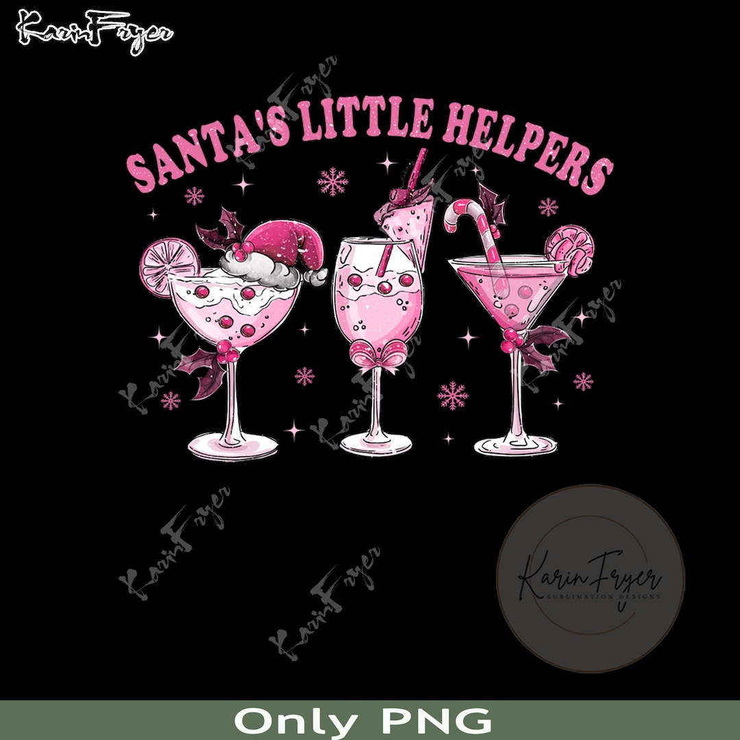 Santa's Little Helpers Png Christmas Party Png Funny Christmas Santas ...