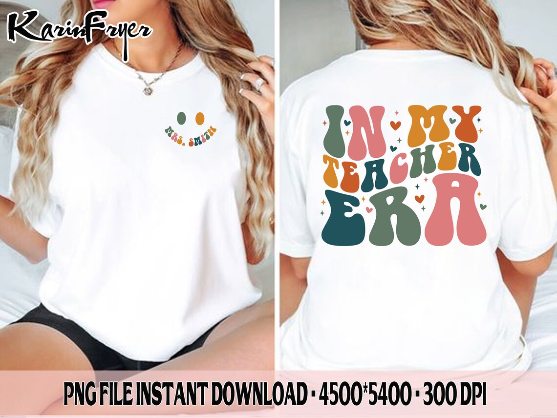 In My Teacher Era Png Teacher Era Png in My Teacher Era - Etsy