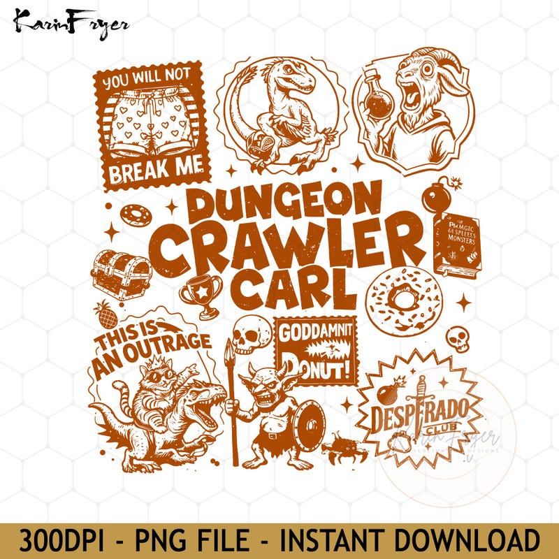 Dungeon Crawler Zev - Etsy UK
