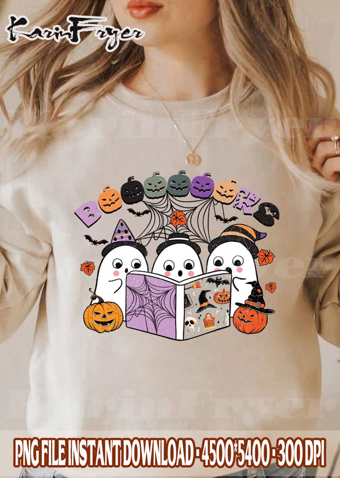 Boooooks Png Cute Ghost Reading Books Png Read More - Etsy
