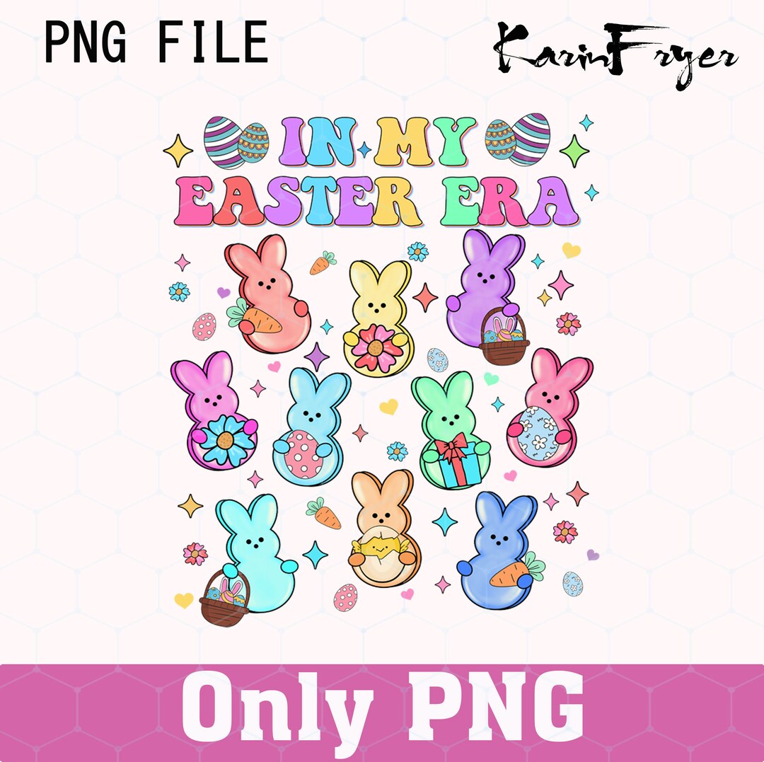 In My Easter Era Png, Peeps Era Png ,easter Bunny Peep Png, Easter Png ...