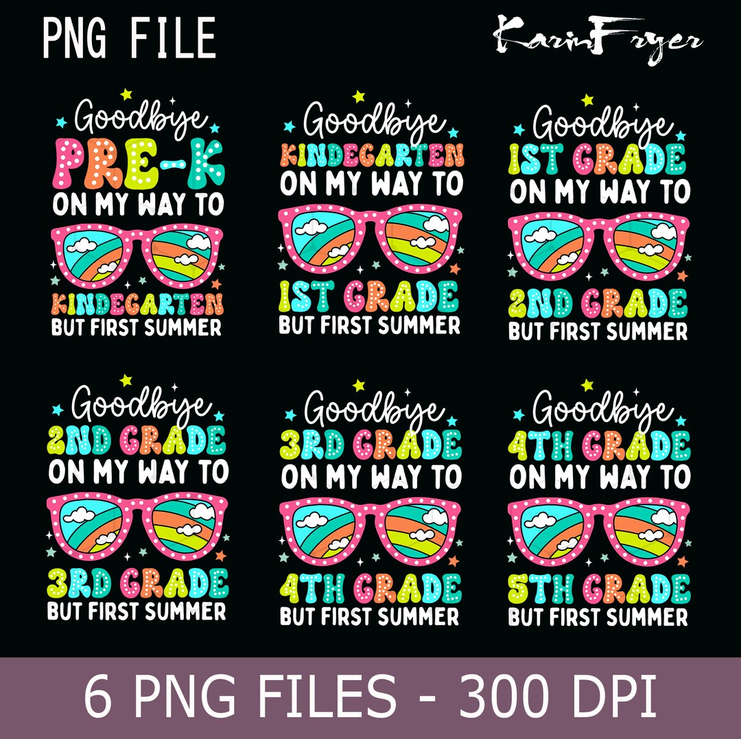 Pre-k Graduation Png, Last Day of School Png , Graduation Bundle Png ...
