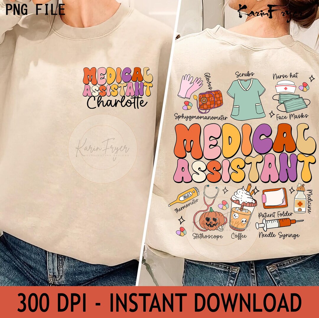 Halloween Nurse Png, Medical Assistant Halloween Png, Spooky Nurse Png ...