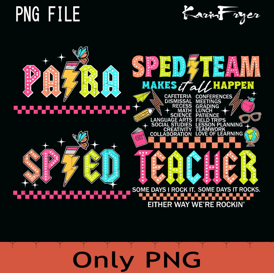 Special Education PNG, SPED Team Png, Para Png, SPED Teacher Png, Para ...