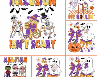 6+ Halloween OT SLP Pt Png Bundle, Occupational Therapy Fall Png, PT ...
