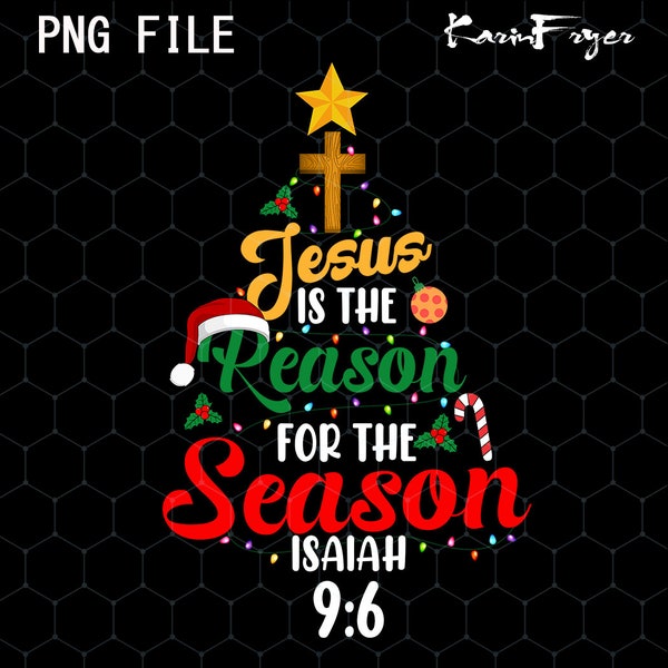 Jesus is the Reason for the Season Clipart - Etsy