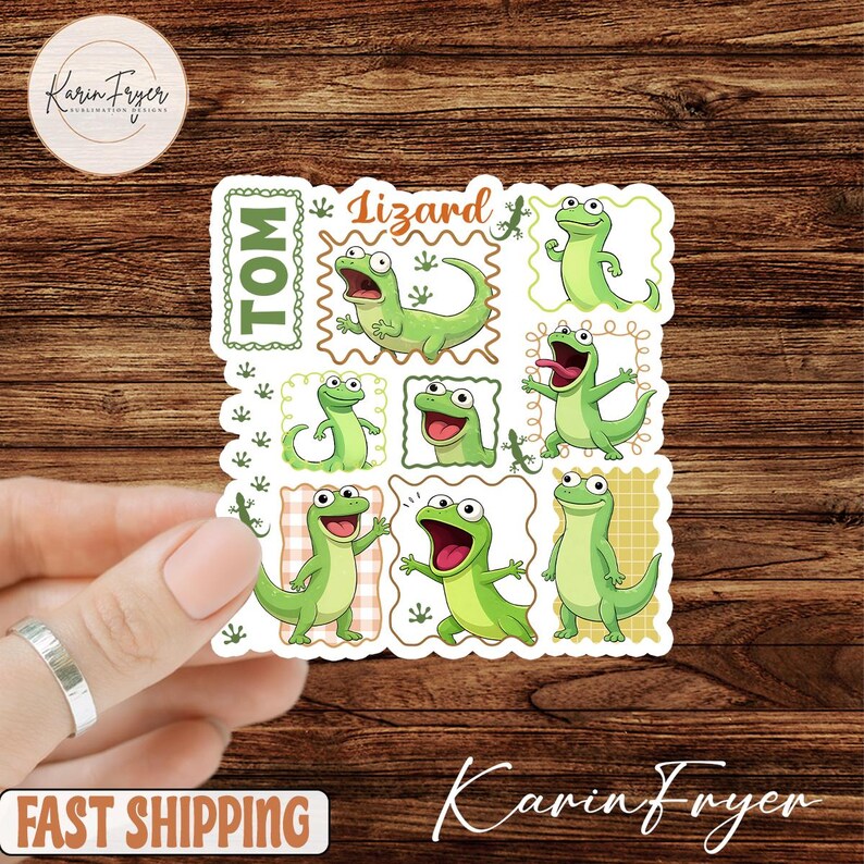 Coquette Tom the Lizard Hoppers Doodle Sticker | Coquette Hoppers ...