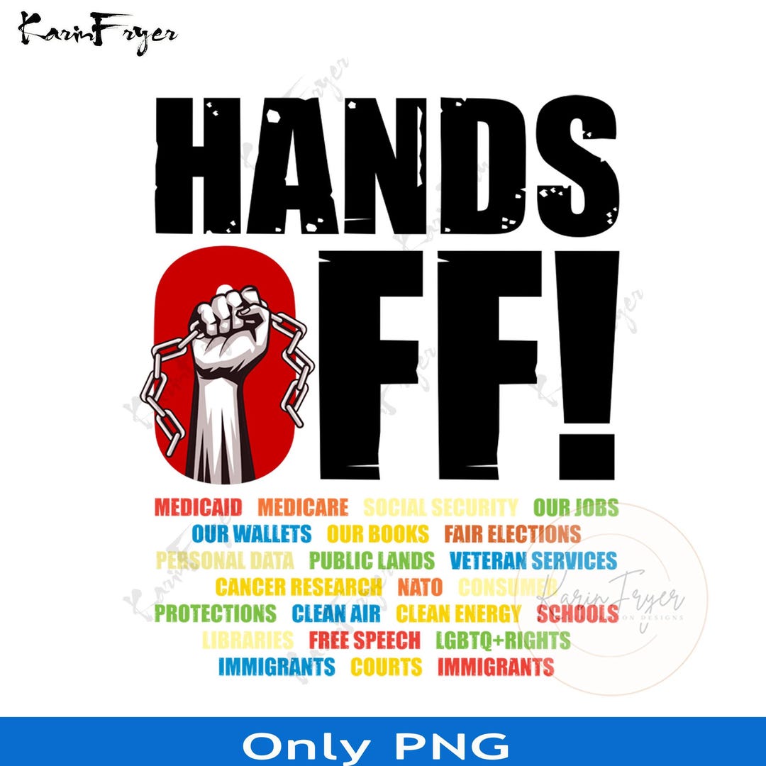 Hands off Protest Png, Resist Png, Anti Trump Png, Hands off Png,trump ...