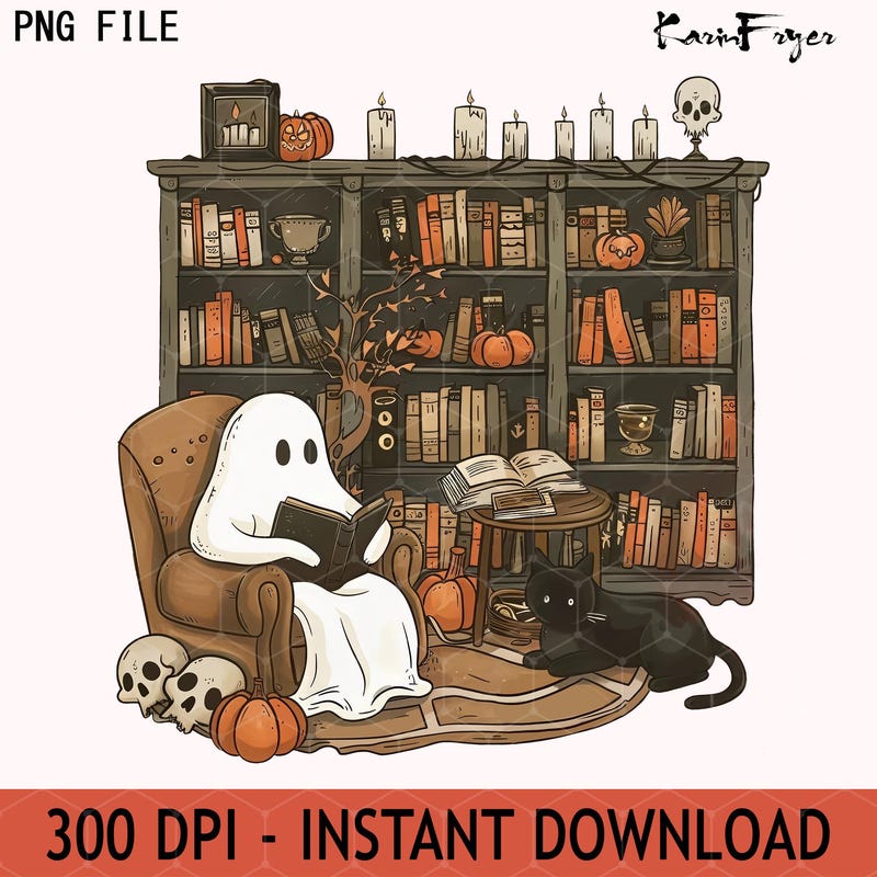 Reading Ghosts Decor - Etsy