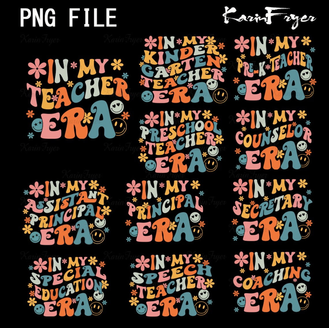 In My Teacher Era Bundle Png, Principal Era Png, Assistant Principal ...