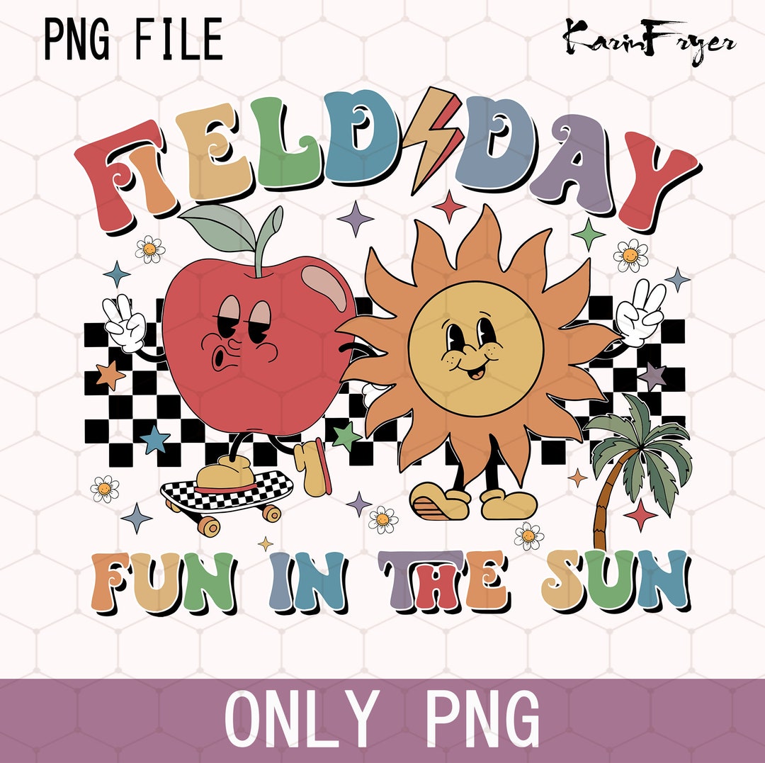 Retro Field Day Fun in the Sun PNG, Field Day Png, Field Day Design Png ...