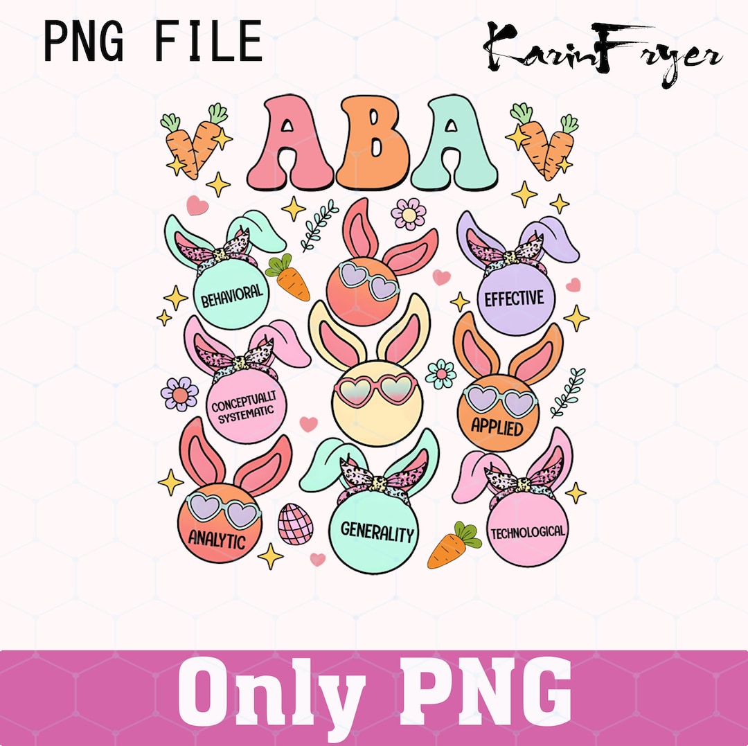 Easter ABA Png, Behavior Analyst Png, Behavior Technician Easter, Hoppy ...