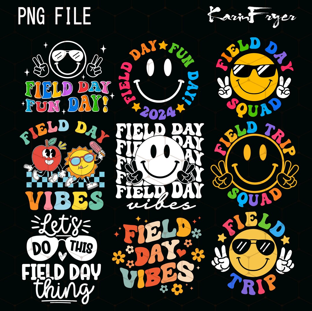 Field Day 2024 PNG Bundle, School Field Day, Teacher Png, Field Day Png ...