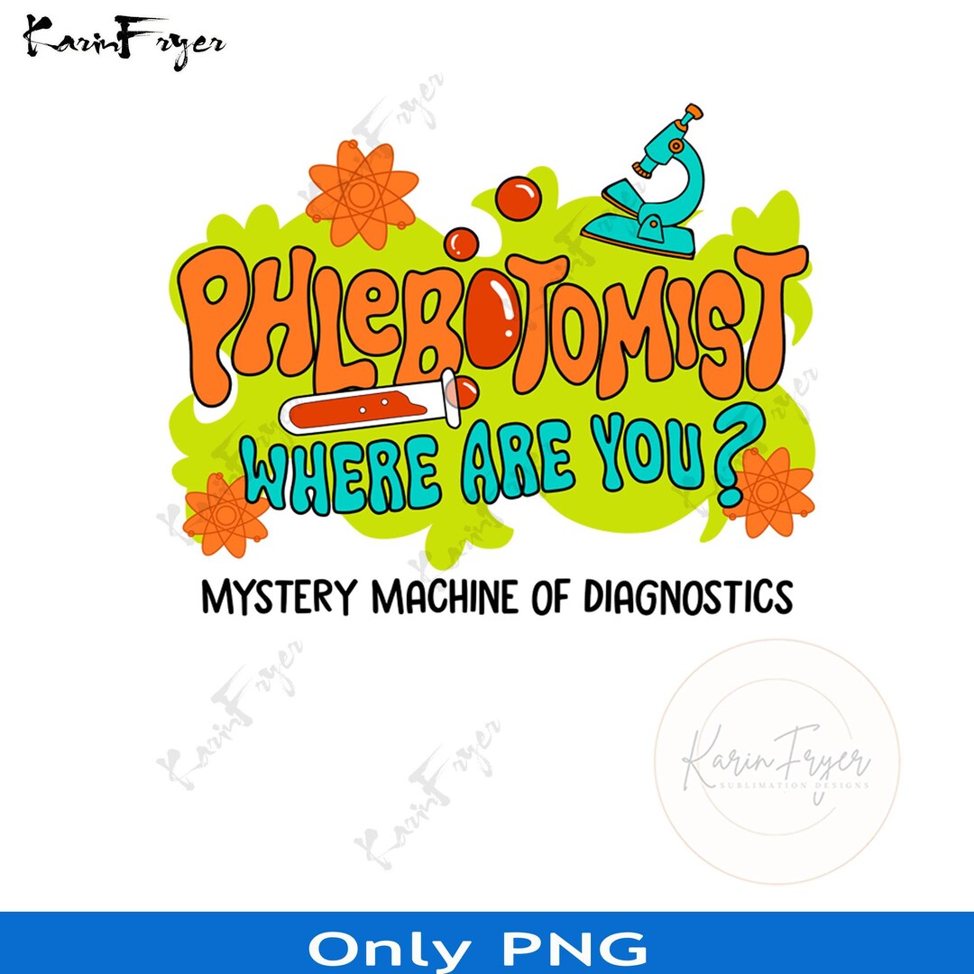 Lab Week Phlebotomist Png,mystery Machine of Diagnostic Png,mystery ...