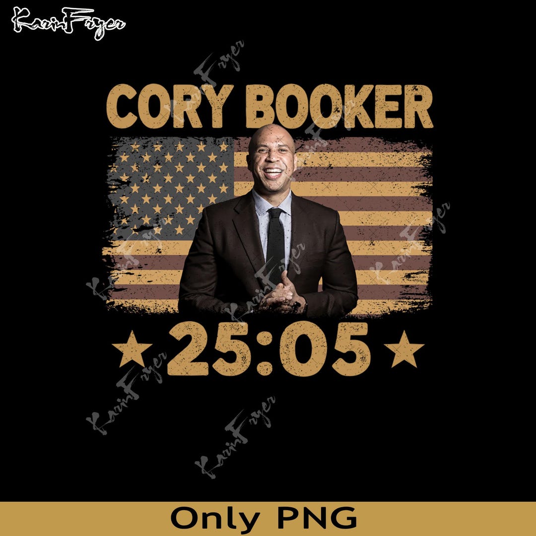 Cory Booker 2505 Png, Cory Booker PNG, Patriotic Cory Booker Digital ...