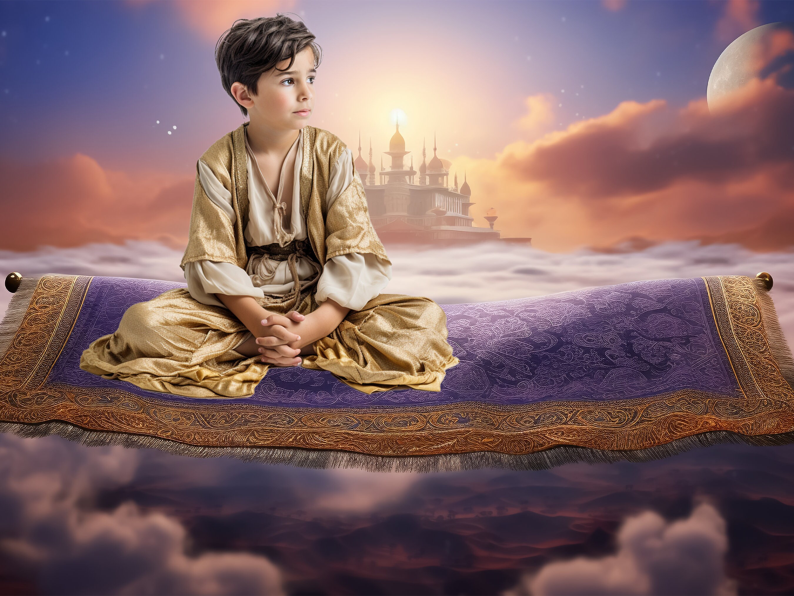 Digital Backdrop for Photoshop Digital Background ARABIAN NIGHTS Theme ...