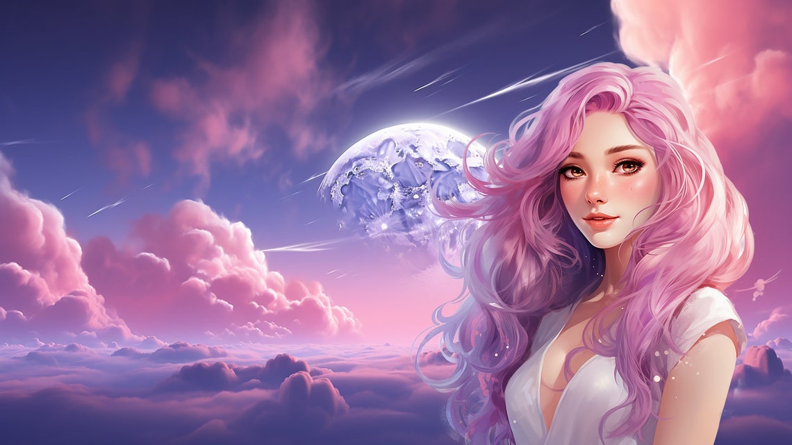 Vtuber Background Animated Background for Streaming Animated Background ...