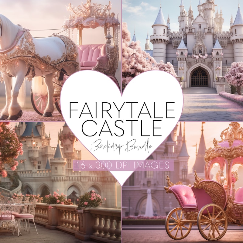 Castle Backdrop - Etsy