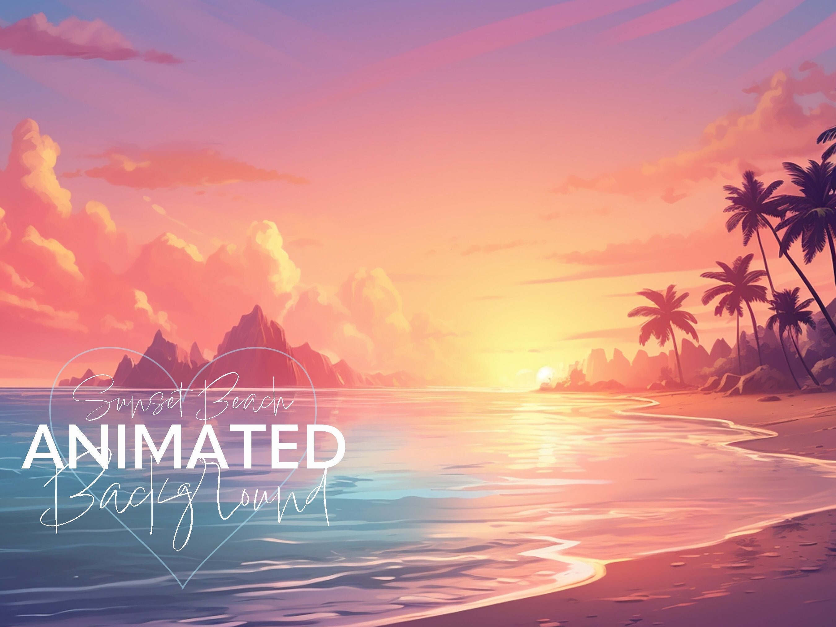 Vtuber Background Animated Background for Twitch Vtuber Animated ...