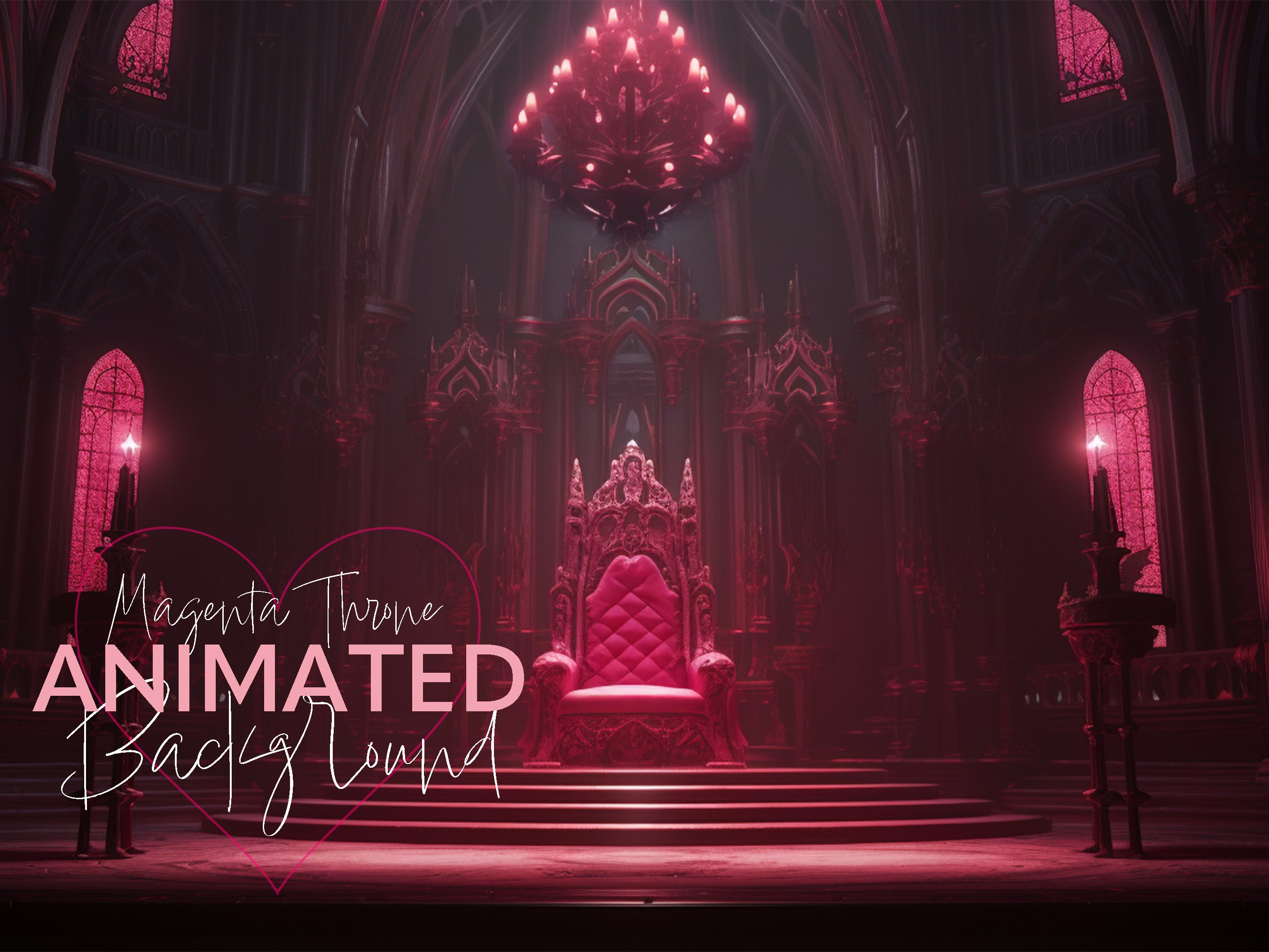 Vtuber Background Animated Background for Streaming Animated Background ...