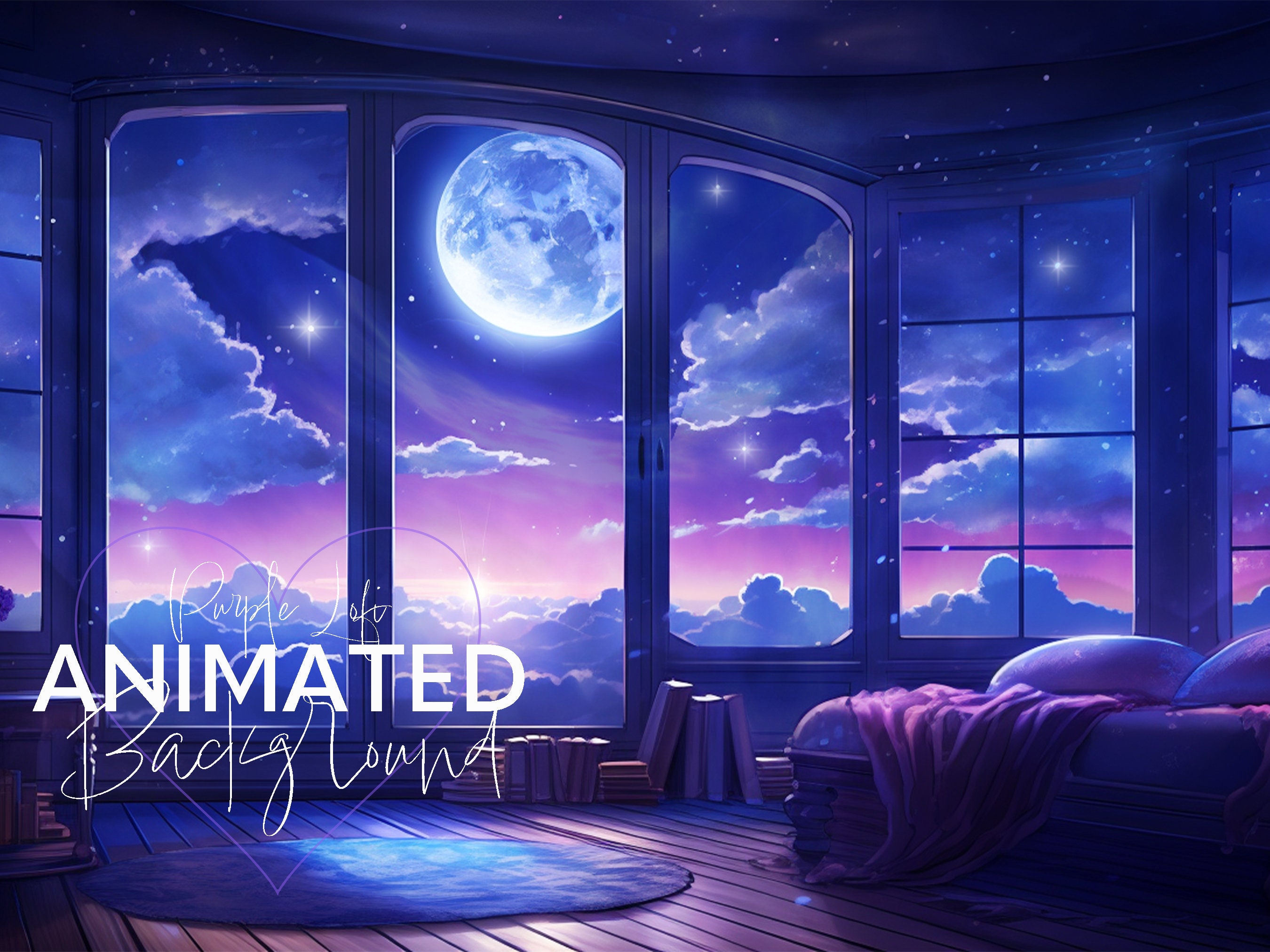 CUSTOM Animated Background for Streaming Animated Background - Etsy