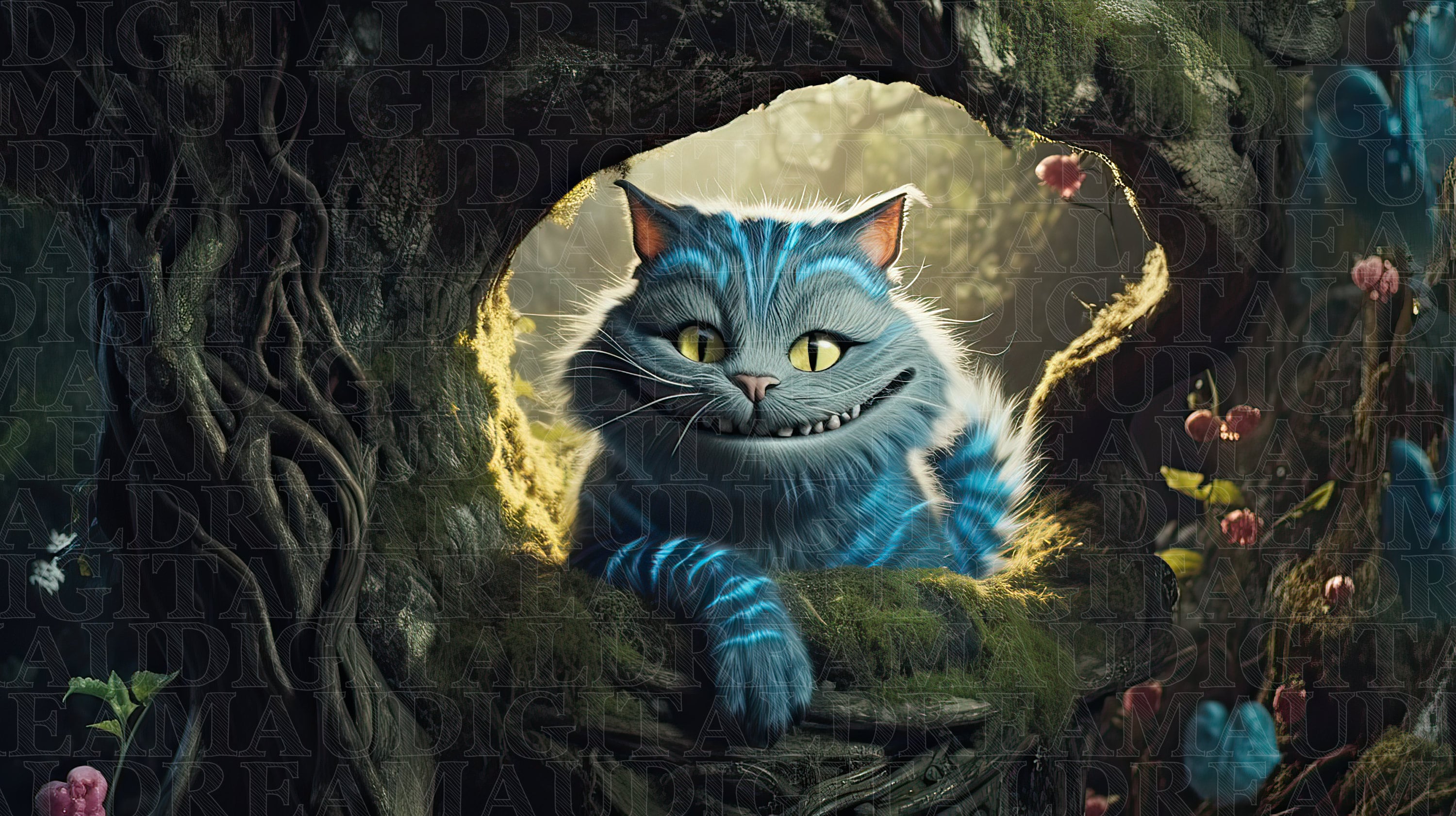 Wonderland Backdrop for Girls Alice in Wonderland Background for ...