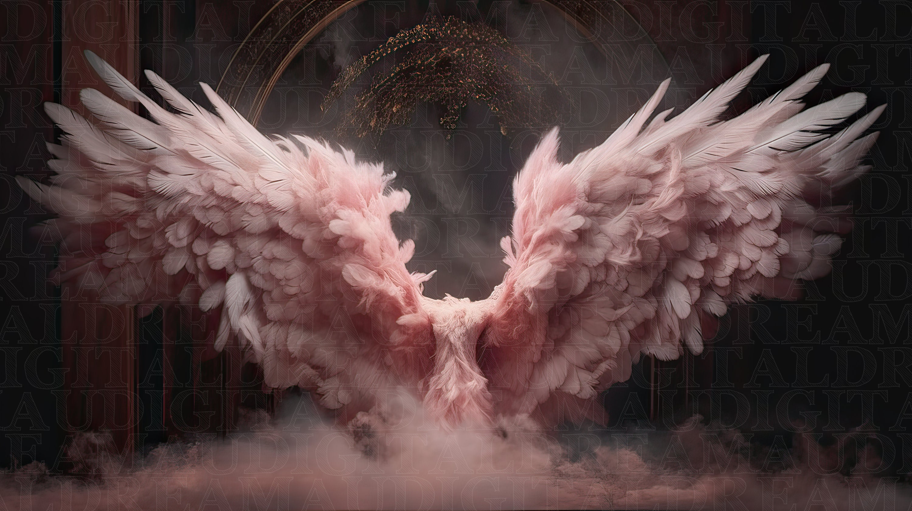 Angel Wings Digital Backdrop Angel Wings Overlay Maternity - Etsy